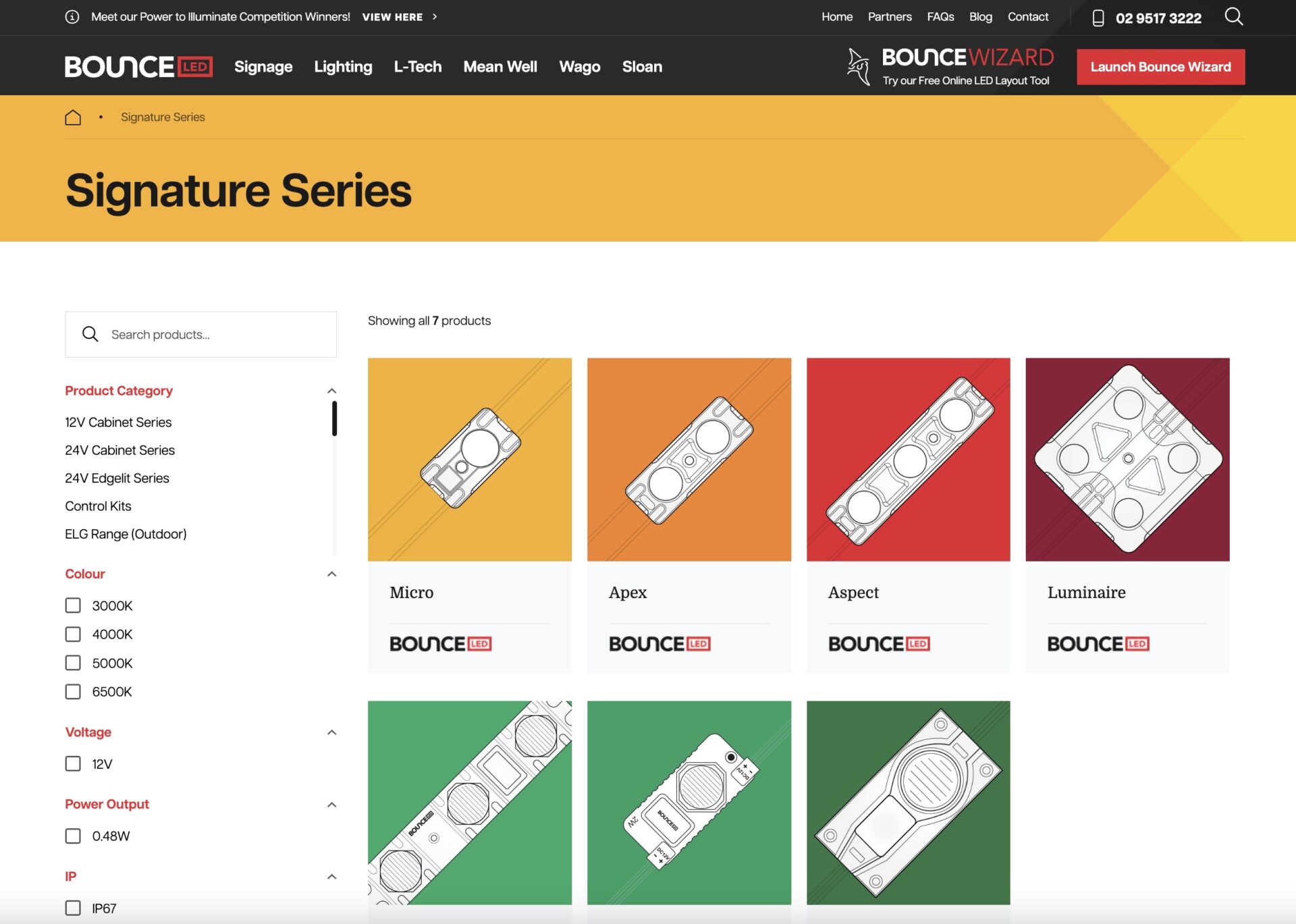 Bounce LED WooCommerce Website Case Study: Redback